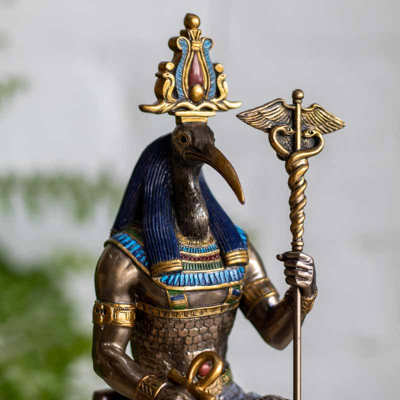 Estatueta Thoth Egípcio em Resina | Veronese